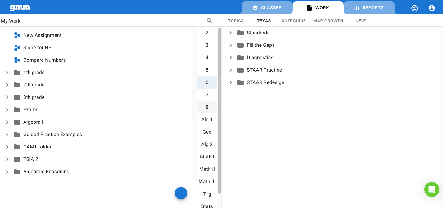 Texas Math Classrooms - Get More Math!