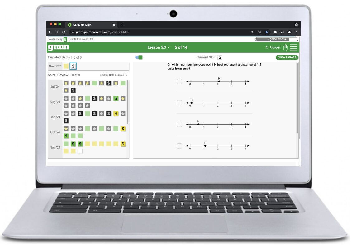 Get More Math Spiral Review – Home Page - Get More Math!